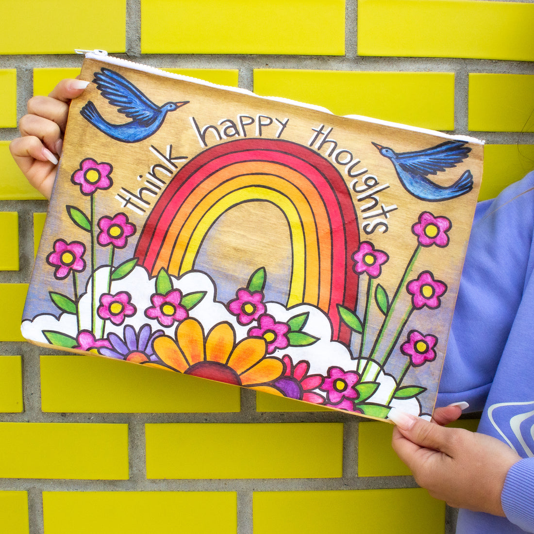 Think Happy Thoughts Fun Folder – Daisy Dunes