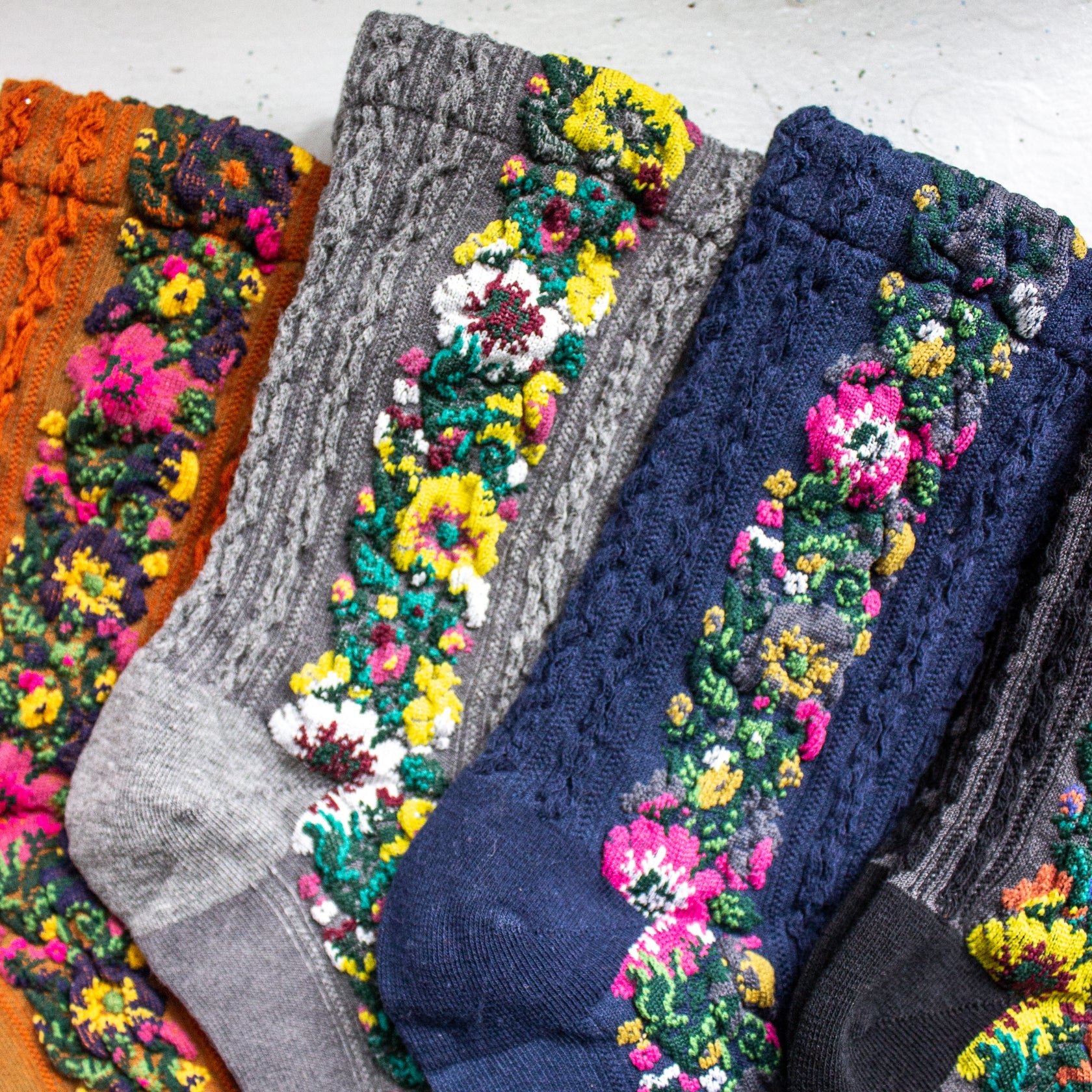 Audrey Vintage Socks | 5 Colors – Daisy Dunes